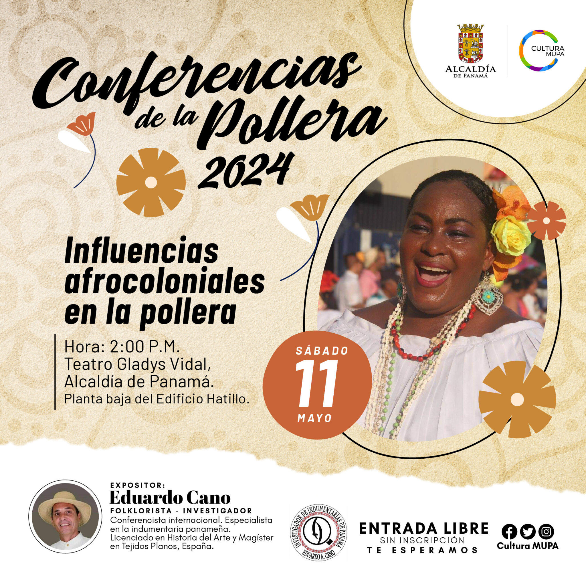 ‘Influencias afrocoloniales en la pollera’, próxima conferencia de ...
